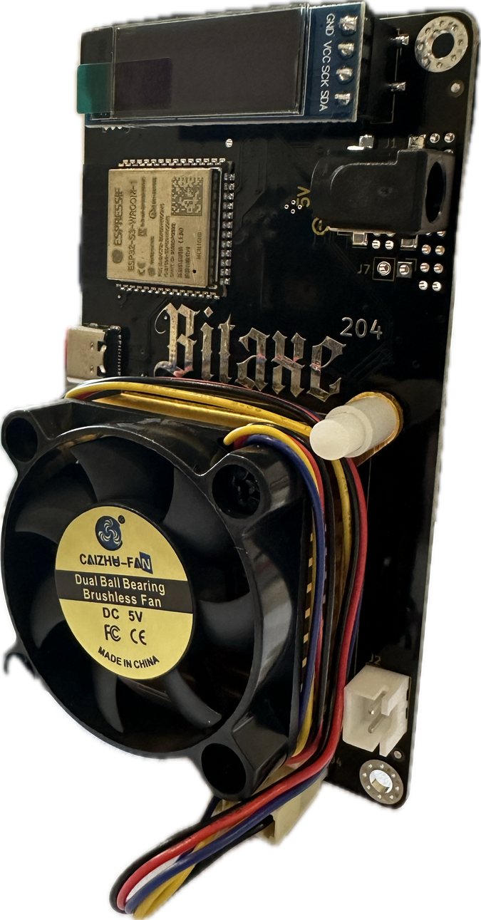 Bitaxe Ultra 204 (450GHz +/- hashrate) – 32Bitcoins